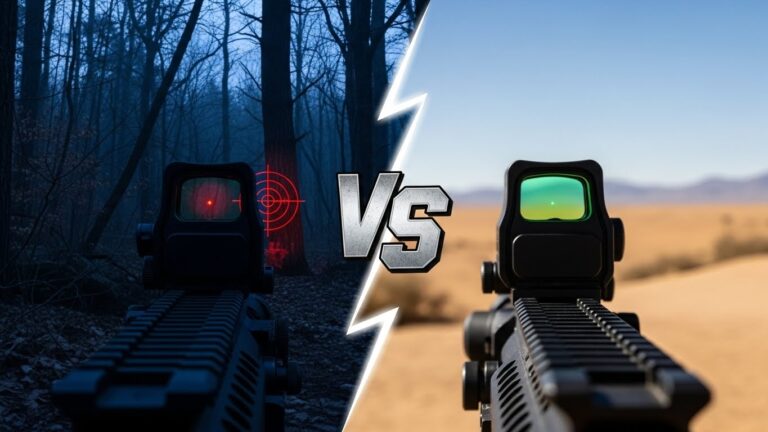 Green Dot vs Red Dot Sights 2026: Expert Comparison Guide